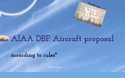 AIAA DBF Design proposal by Oleg Urzhumtsev on Prezi