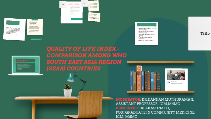 QUALITY OF LIFE INDEX - COMPARISON AMONG WHO SOUTH EAST ASIAN COUNTRIES ...