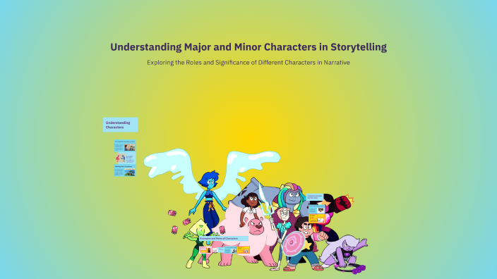 Understanding Major and Minor Characters in Storytelling by Ayushi ...
