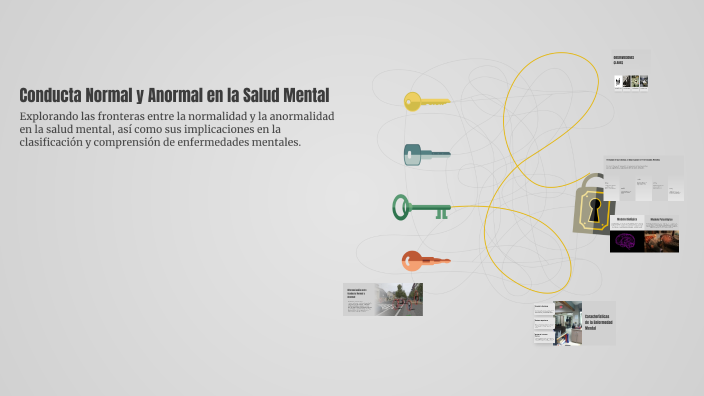 Conducta Normal y Anormal en la Salud Mental by amalia Escobedo on Prezi