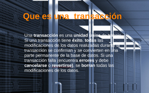 Transacciones SQL Server by Carlos Ignacio Torres Londoño on Prezi