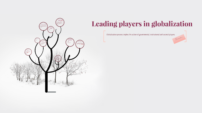 Leading players in globalization by Cristina D'Aniello on Prezi