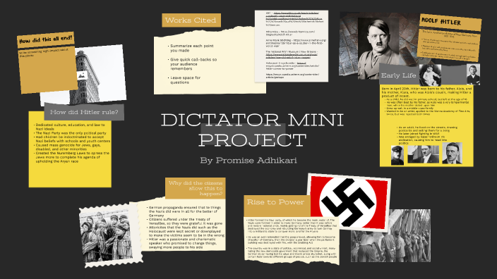ADOLF HITLER - DICTATOR MINI PROJECT by Promise Adhikari on Prezi