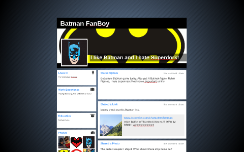 Batman FanBoy by Nick Bannister on Prezi