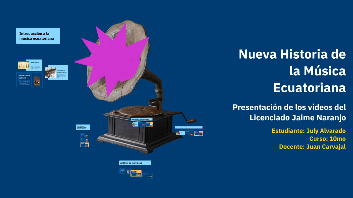 Nueva Historia de la Música Ecuatoriana by Carla Liss Moncayo on Prezi