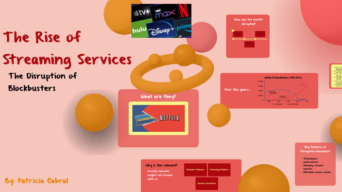 The Rise of Streaming Services by Patricia C on Prezi