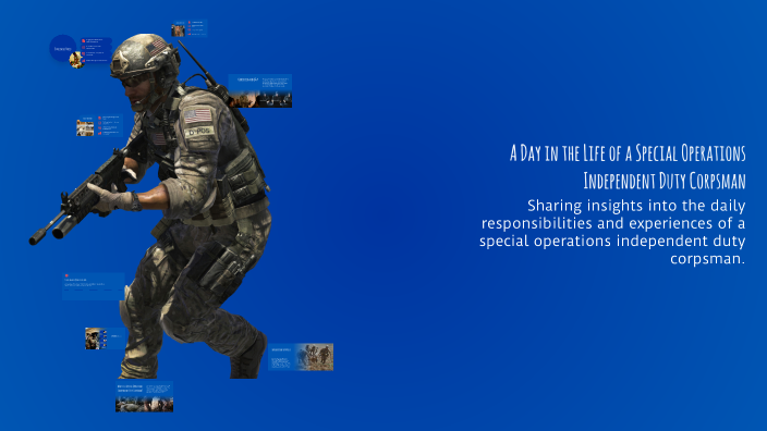 A Day in the Life of a Special Operations Independent Duty Corpsman by ...
