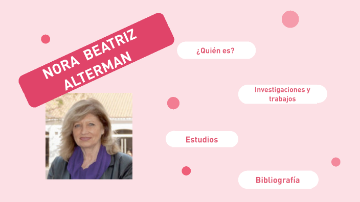 Nora Alterman by Lu Crescente on Prezi