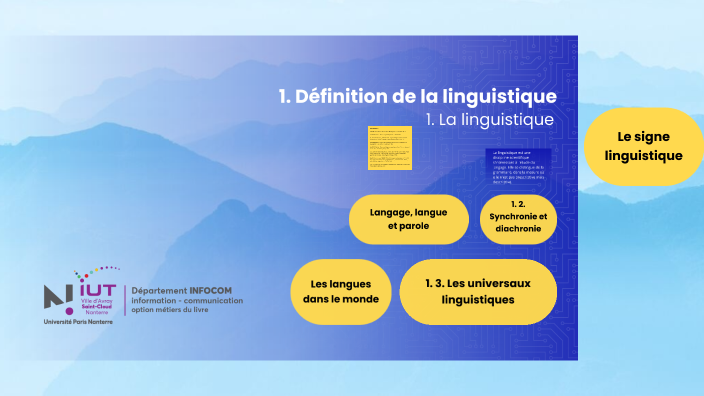 (1) Définition de la linguistique by JESUS CABELLO GARCIA on Prezi