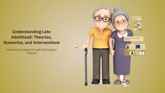 Understanding Late Adulthood: Theories, Scenarios, and Interventions by ...