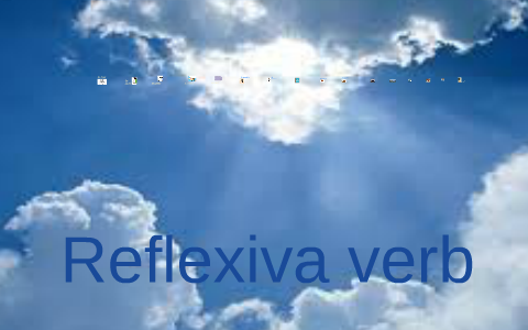 Reflexiva verb by on Prezi