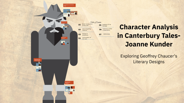 Character Analysis in Canterbury Tales by Stuthi Joanne on Prezi