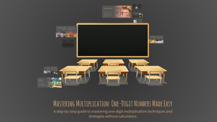Mastering Multiplication: One-Digit Numbers Made Easy by willow smith ...