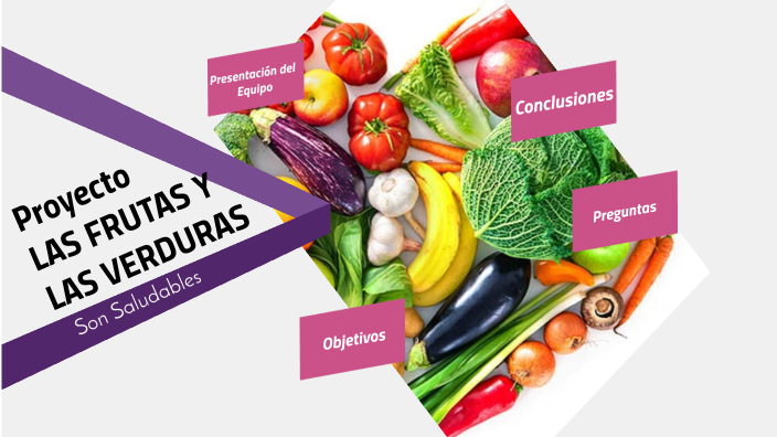 Trabajo Final: Las Frutas y Los Vegetales by SAORY LIDUVINA SAORY ...