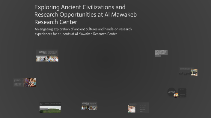 Exploring Ancient Civilizations and Research Opportunities at Al ...