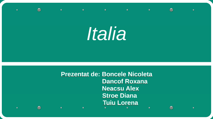 Italia by Alex Neacsu