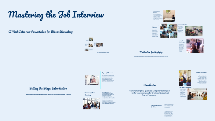 Mastering the Job Interview by Ava Hough on Prezi