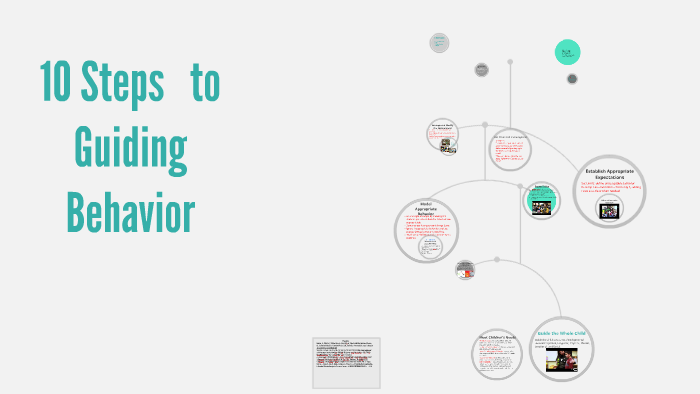 10 Steps to Guiding Behavior by Lauren Brueland