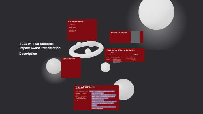 Impact Award Presentation 2024 by Ramiyah Walker on Prezi