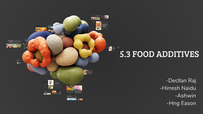 Understanding Food Additives: Types and Impacts by dec raj on Prezi