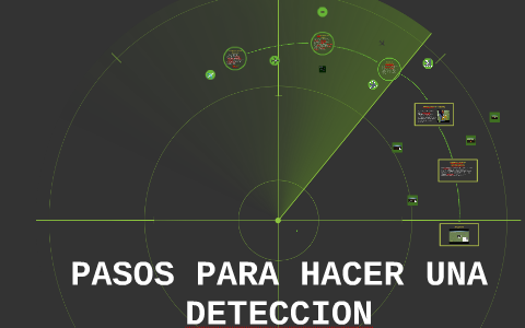 PASOS PARA HACER UNA DETECCION by MIKE RODRIGUEZ