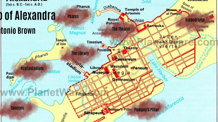 Alexandria Map by Antonio Brown on Prezi