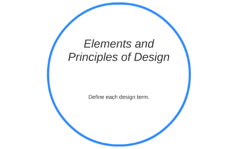 Elements and Principles of Design by Henry Junker