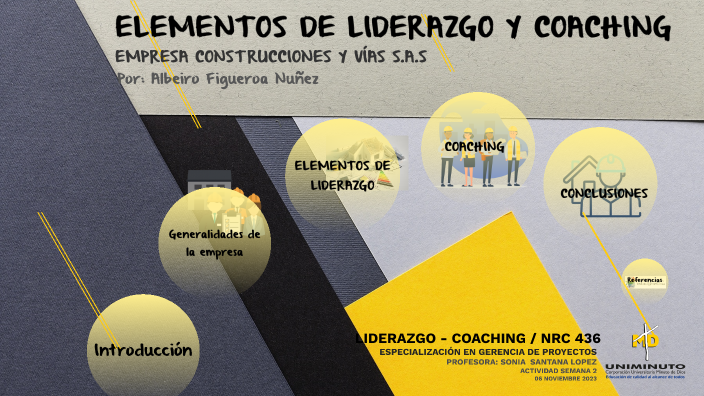 ELEMENTOS DE LIDERAZGO Y COACHING by albeiro figueroa nuñez on Prezi