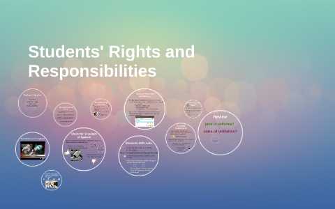 Teachers' and Students' Rights and Responsibilities by Brigid Clark on ...