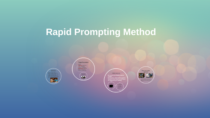 Rapid Prompting Method by Brenna Murray on Prezi