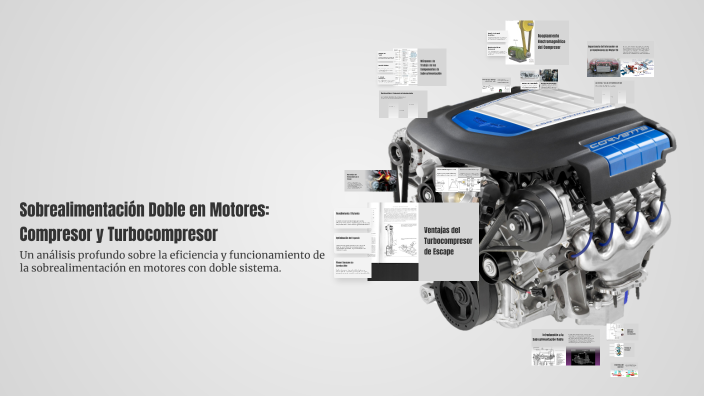 Sobrealimentación Doble en Motores: Compresor y Turbocompresor by (ELE ...