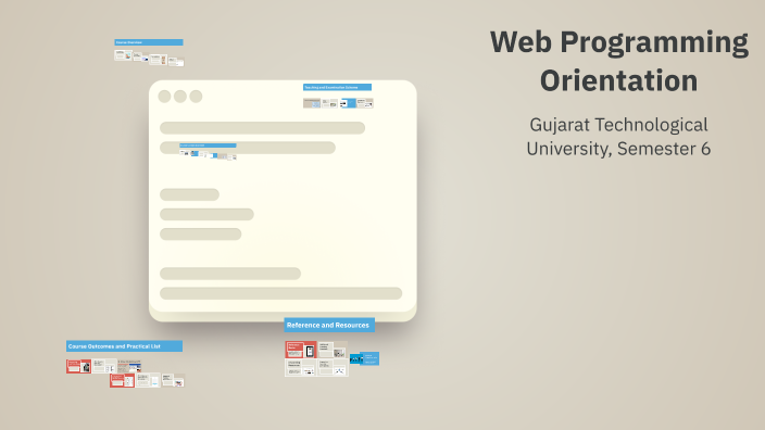 Web Programming Orientation by hetal chavda on Prezi