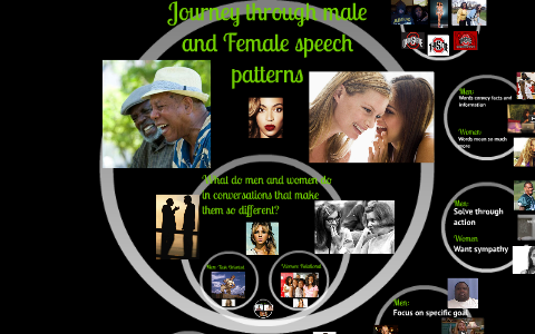 Journey through male and Female speech patterns by Julie Smith on Prezi
