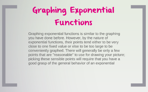 Graphing Expotential Functions by Edgard Sainvius