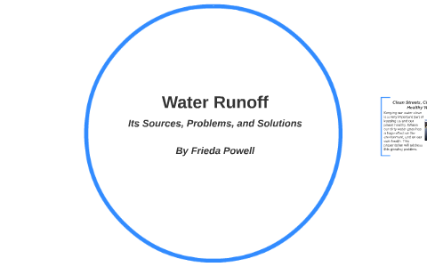 Water Runoff by Frieda Powell on Prezi