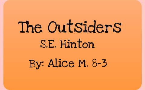 The outsiders theme collage by Alice M. on Prezi