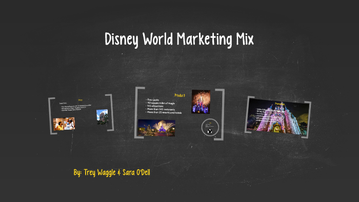 Disney World Marketing Mix by Sara O'Dell on Prezi