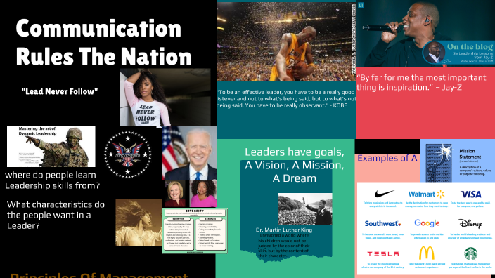 Communication Rules The Nation by Brandon Ervin on Prezi