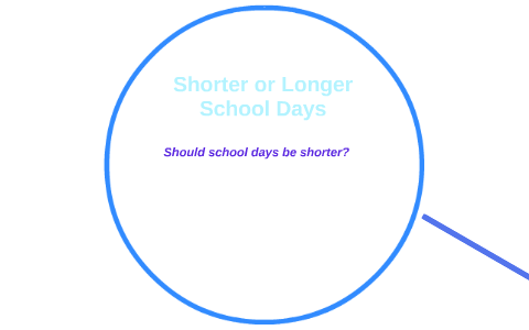 Shorter or Longer School Days by Heather J on Prezi