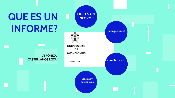 QUE ES UN INFORME?? by VERONICA CASTELLANOS LOZA on Prezi