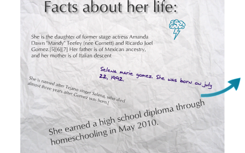 Selena Gomez by shaunna carter on Prezi