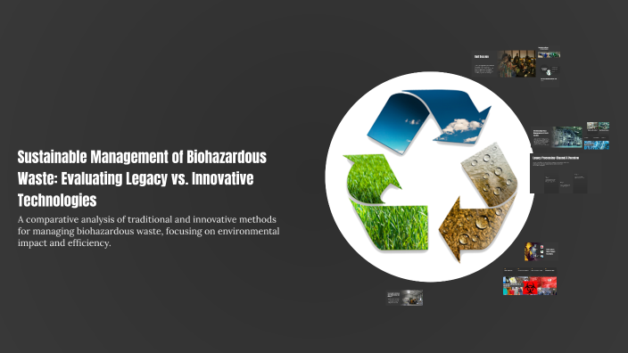 Sustainable Management of Biohazardous Waste: Evaluating Legacy vs ...