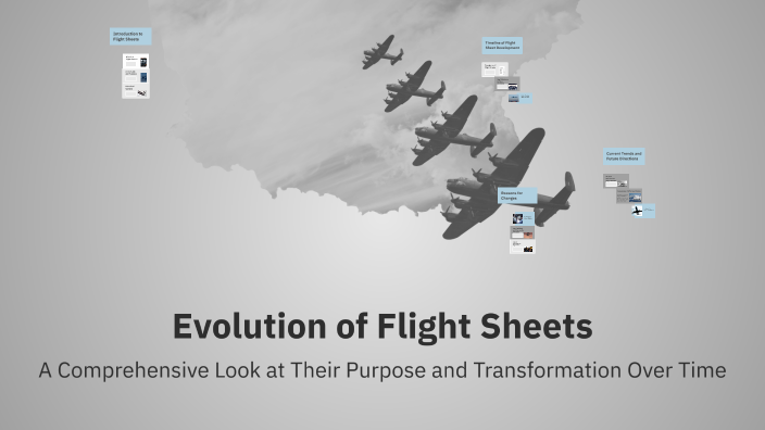 Evolution of Flight Sheets by arthur on Prezi