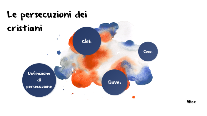 Le persecuzioni by Alice Petrosino on Prezi