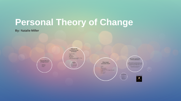 Personal Theory of Change by Natalie Miller on Prezi