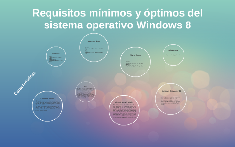 Requisitos minimos y optimos del sistema operativo Windows 8 by Javier ...