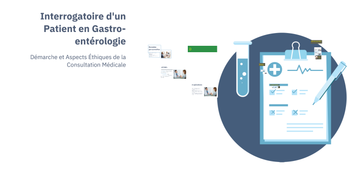 Interrogatoire d'un Patient en Gastro-entérologie by takwa ben ameur on ...
