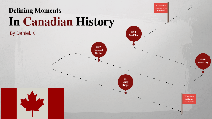 Defining moments in canadian history by Daniel Xie on Prezi