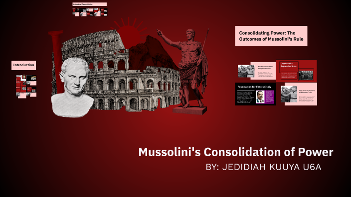 Mussolini's Consolidation of Power by Jedidiah Kuuya on Prezi