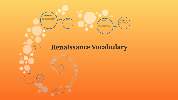 Renaissance vocabulary by Aiden Gestopa on Prezi